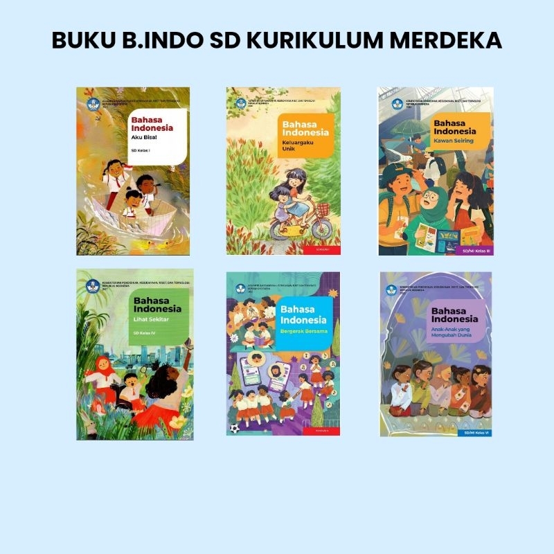 Indonesian Language Class 1 2 3 4 5 6 SD Government (Independent ...