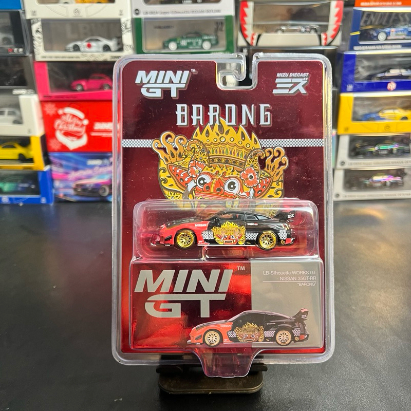 Mini GT x Mizu Barong Nissan GTR R35 LBWK Lb Works Liverty Walk Toy ...