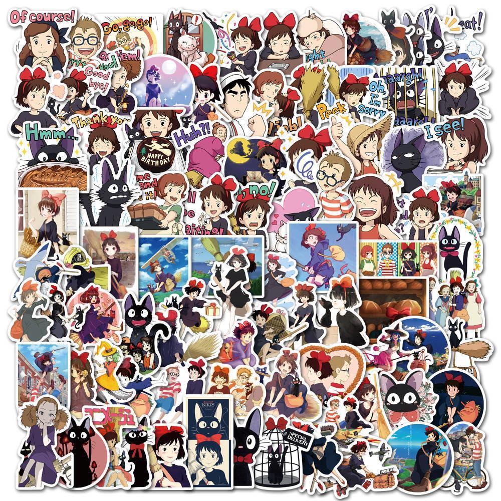 Kd004 – Sticker/Sticker Japanese Anime Kiki's Delivery Service Studio ...