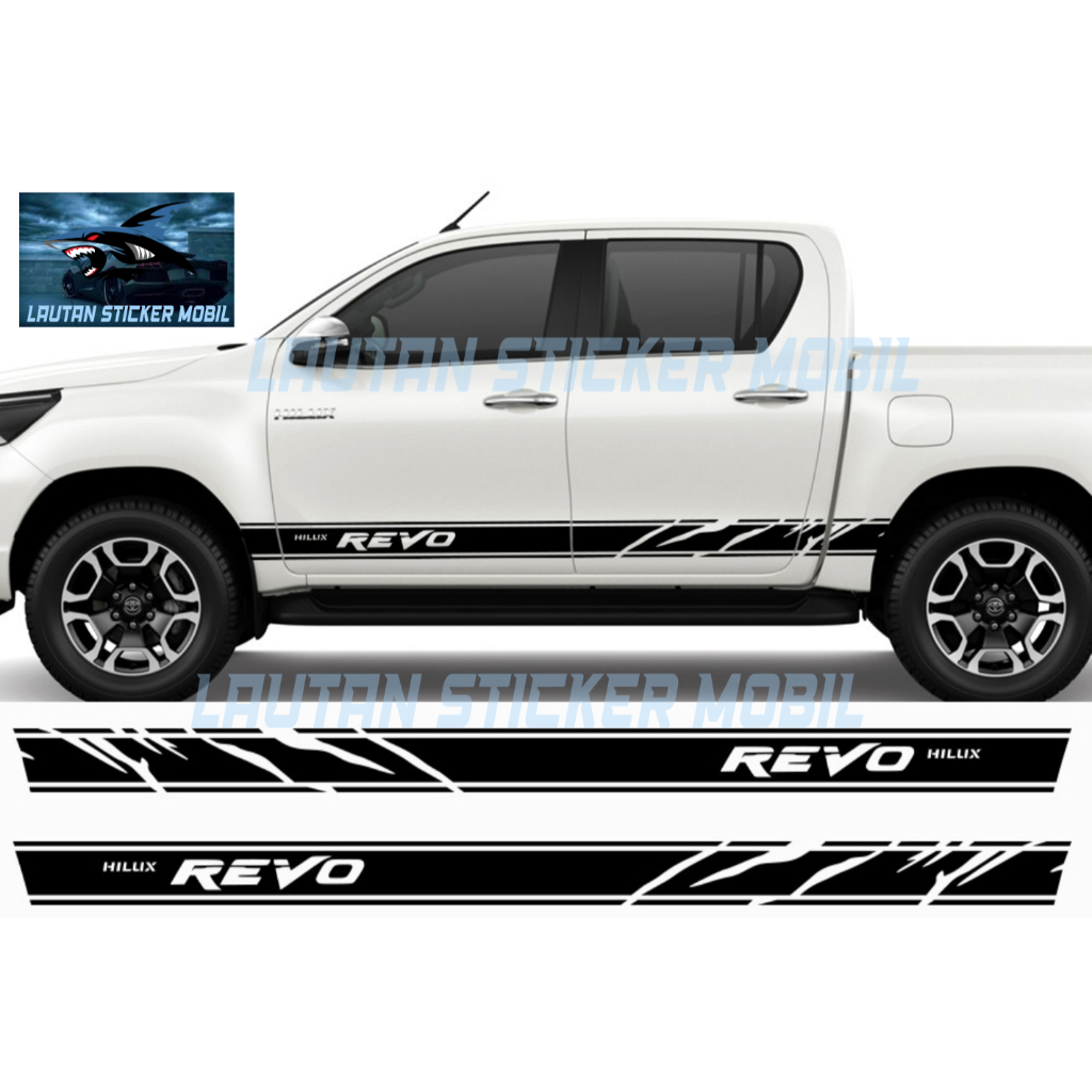 Cutting sticker for toyota hilux revo, side sticker list for hilux cars ...