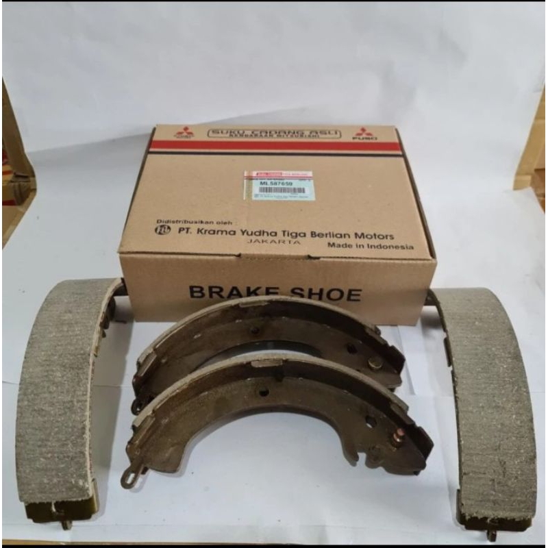 Mitsubishi L300 diesel Horse Rear brake shoe Lining original | Shopee ...