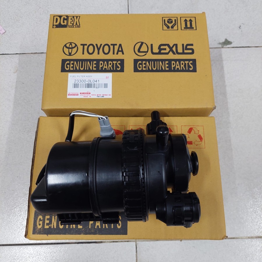 Fuel FILTER ASSY HILUX VIGO INNOVA DIESEL FORTUNER SOLAR FILTER HOUSE ...