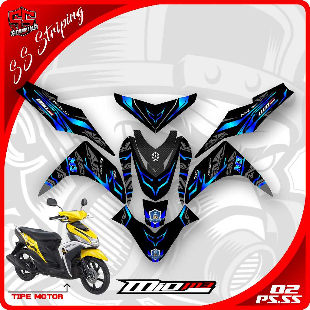 Decal Sticker Full Body MIO M3 - Sticker Full Body MIO M3. Ps.ss.02 ...