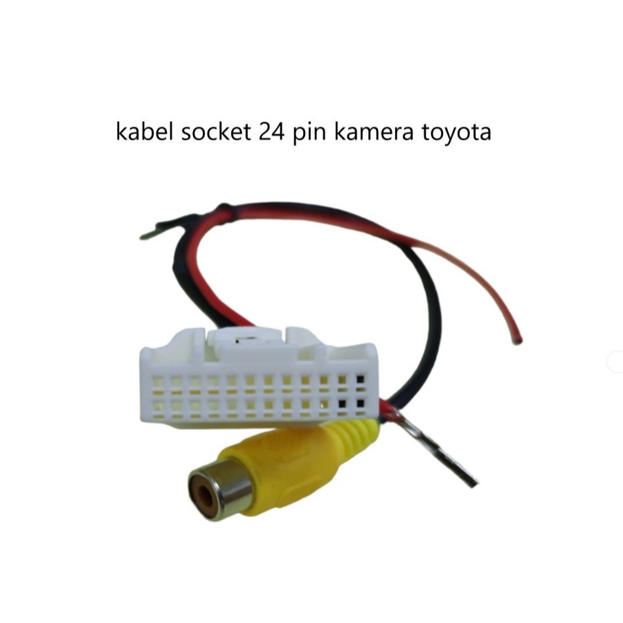 Toyota New Avanza/Mirrorless/Innova/Fortuner 24 pin Reverse Camera ...