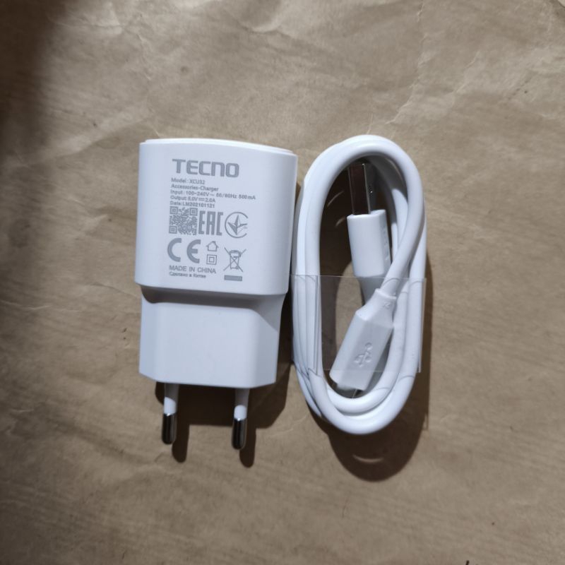 Charger Tecno Spark 6 Go/Spark 5 Pro. Original Original Tecno Micro USB ...