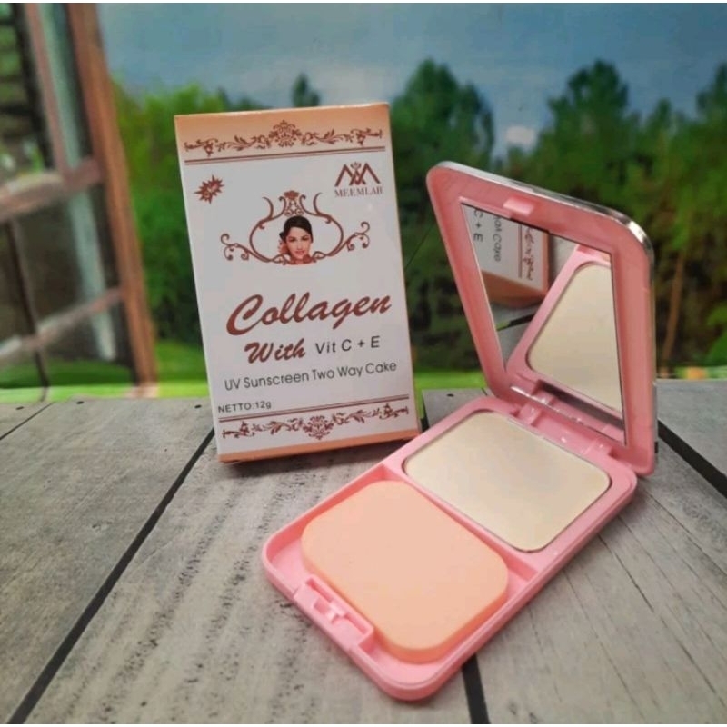 Collagen Two Way Cake Pressed Powder | Shopee Philippines