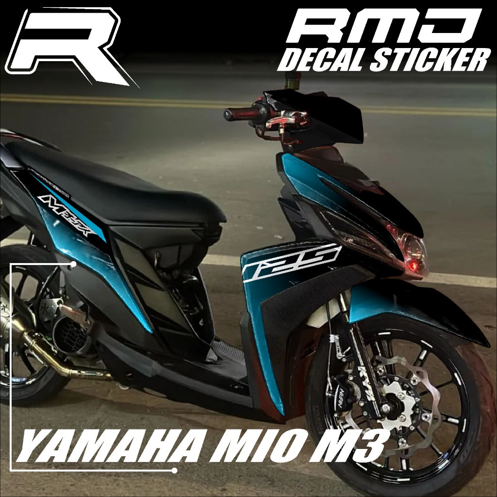Sticker MIO M3 Decal Striping MIO M3/MIO Z/MIO 125 Dekal Full Body ...