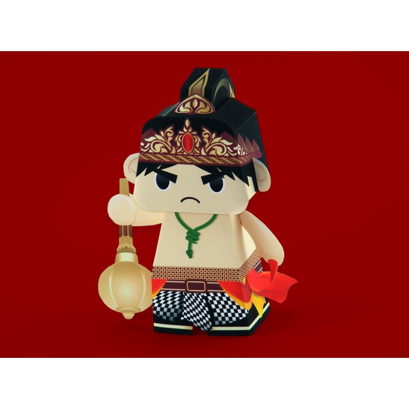 BIMA character papercraft pattern sheet (2SC-B28) | Shopee Philippines