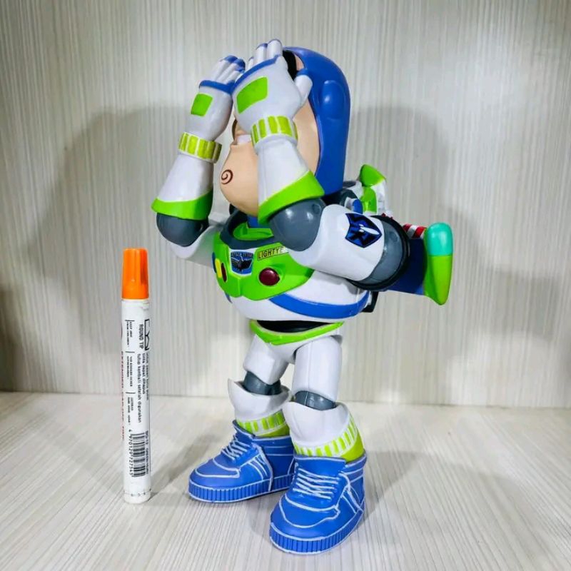 Buzz lightyear chibi toy story static figure toy about 10 inches tall ...