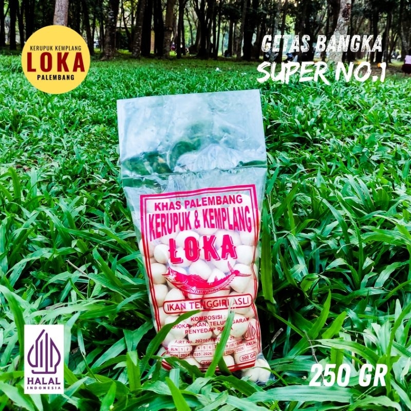 Getas BANGKA SUPER TENGGRI FISH CRACKERS KEMPLANG GETAS SUPER TYPICAL ...