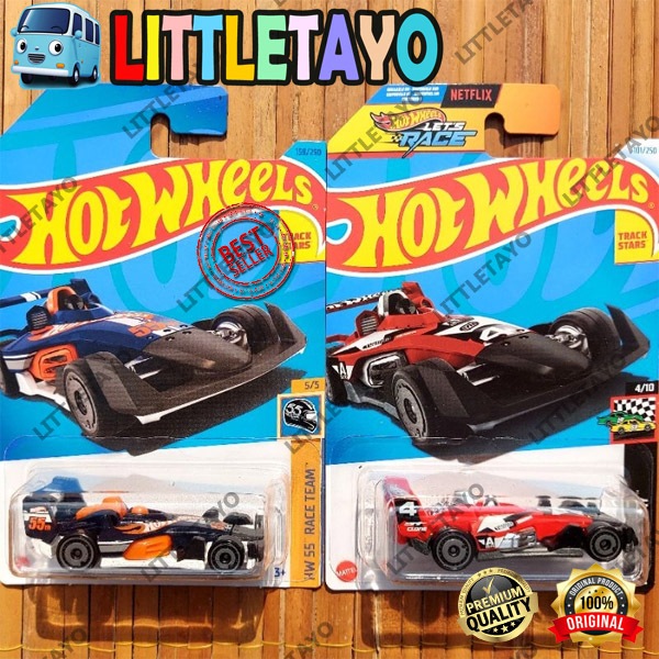 PUTIH MERAH Hotwheels HW 4 TRAC HW-4-TRAC 2023 Dark Blue White 2024 Red ...