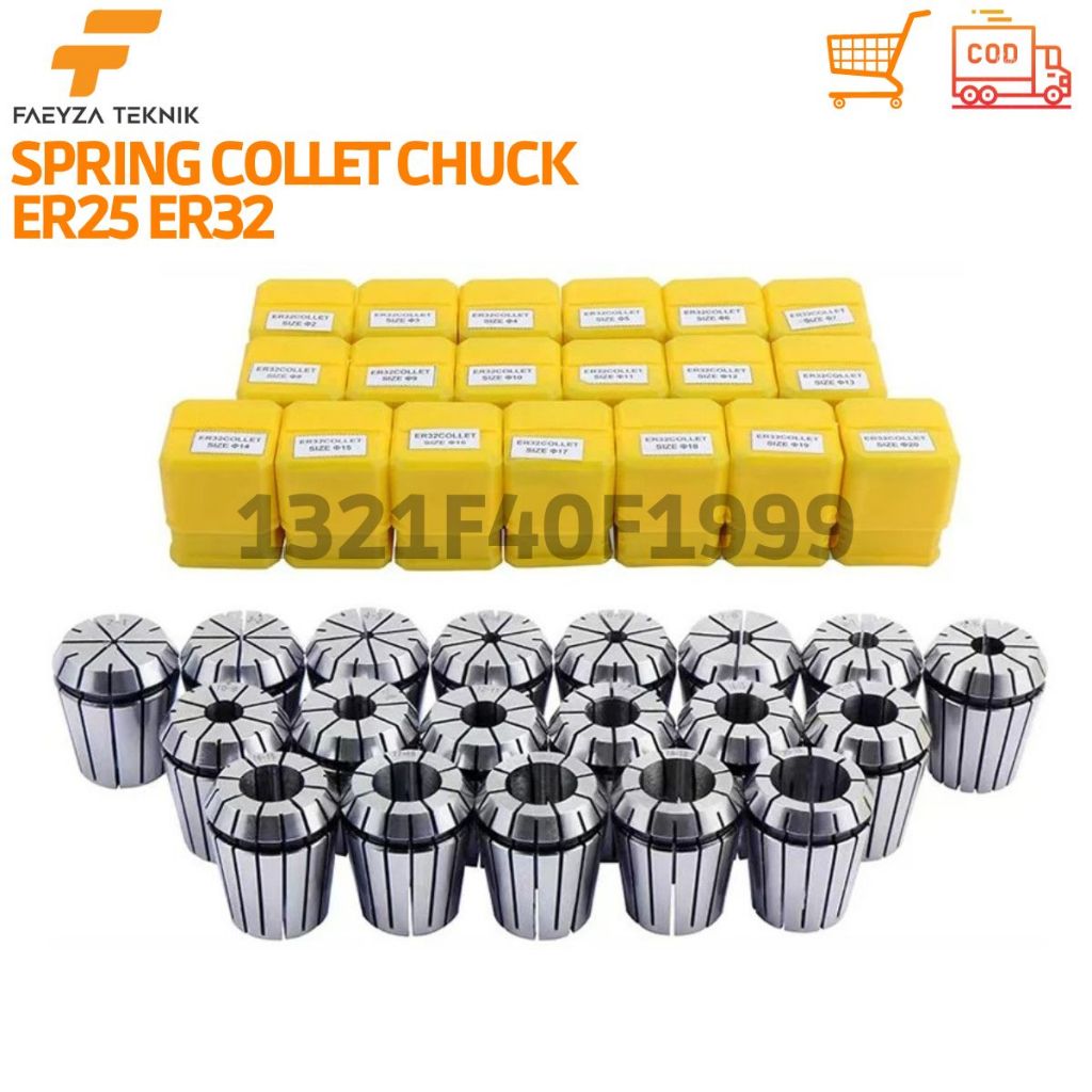 1Pcs Spring Collet Chuck ER25 ER32 1-25mm Milling Drill Clamp Tool Etc ...