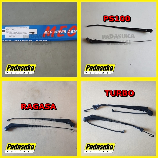 Handlebar Wiper PS 1Set Handlebar Wiper Turbo Left Right Wiper Arm ...