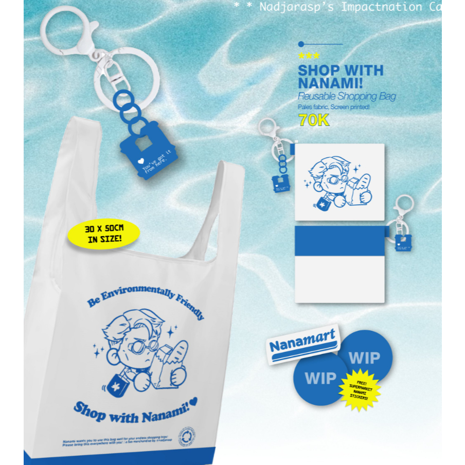 Shop with Nanami Bag | Jujutsu Kaisen JJK Fanmerchandise by ...