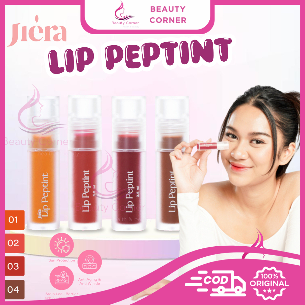 Jiera Lip Peptint 3.5ml - Lip Tint Peptide Squalane | Shopee Philippines