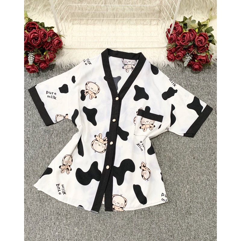 CO2. Milk kimono topPURE | Shopee Philippines