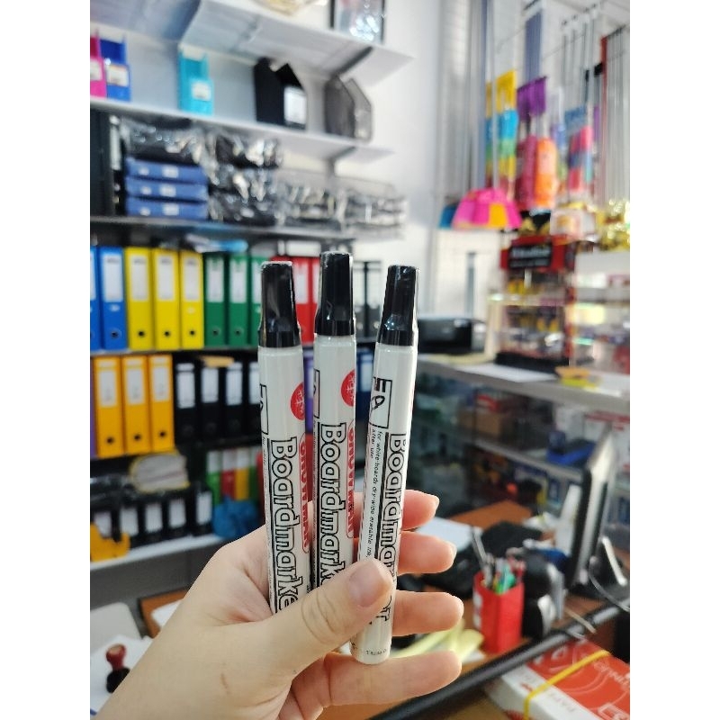 HITAM Snowman Whiteboard BG-12 Black Marker (1pc) | Shopee Philippines