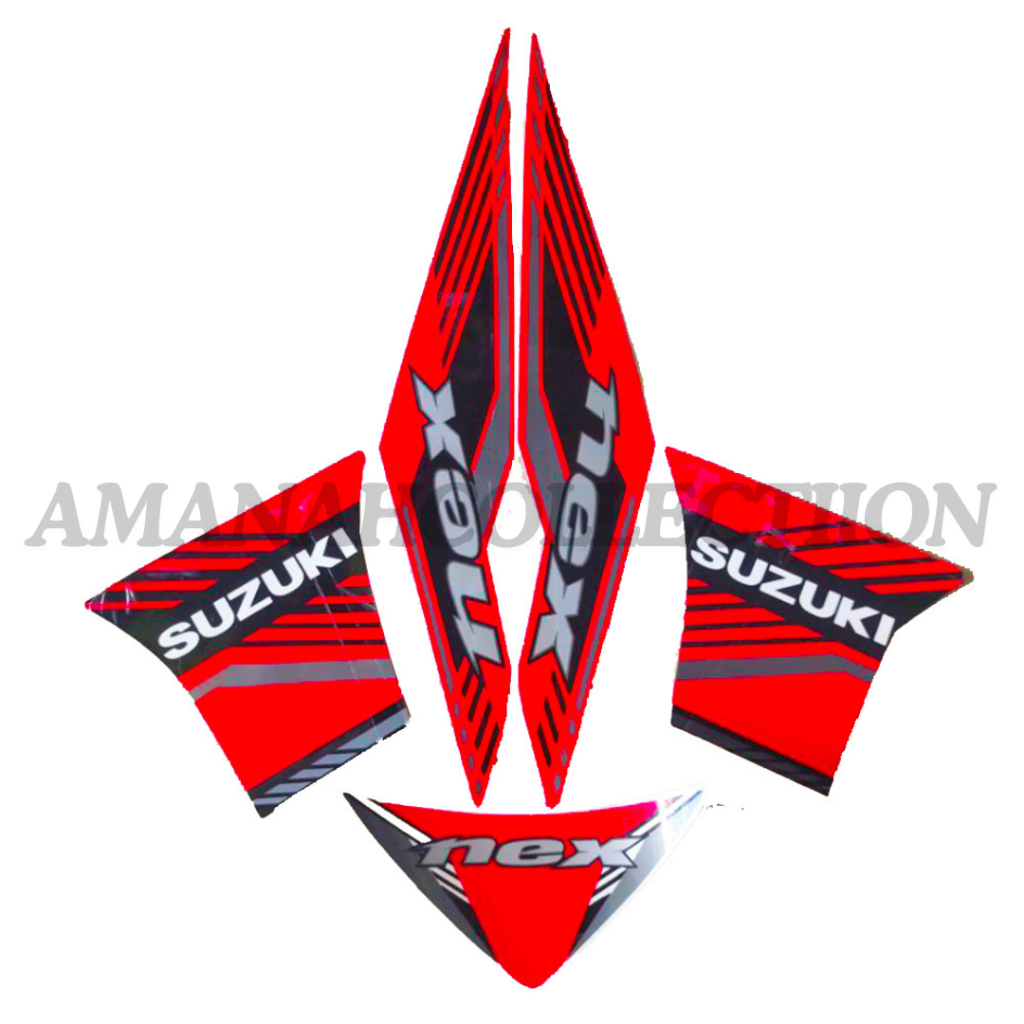 Suzuki NEX 2012 STRIPING Sticker FULL BODY And | Shopee Philippines