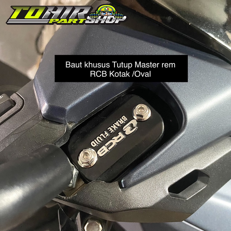 BOX/OVAL Stainless Steel RCB BRAKE Master Cover Bolts (2pcs) | Shopee ...