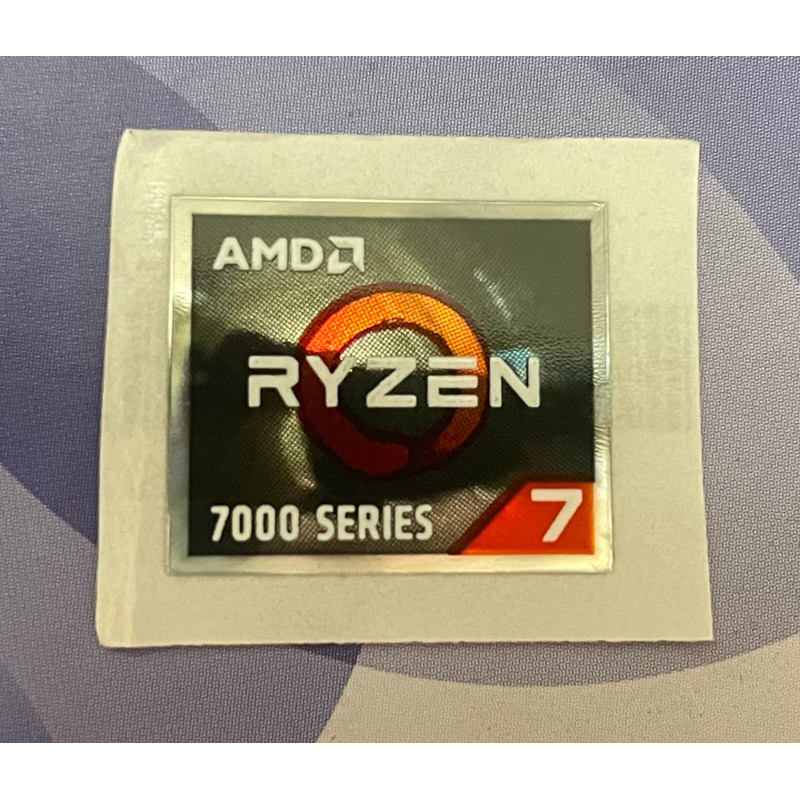 AMD Ryzen 7 7000 Series gen7 logo Sticker | Shopee Philippines