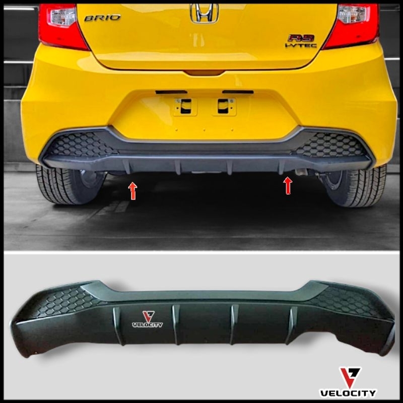 Brio RS Body Kit Rear Diffuser Brio all Types 2018 - Current Year ...