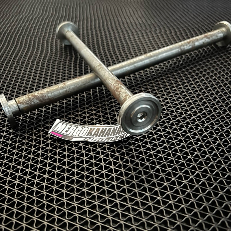 Ninja front axle set, middle axle, Kaze arm and rear axle of Kaze arm ...