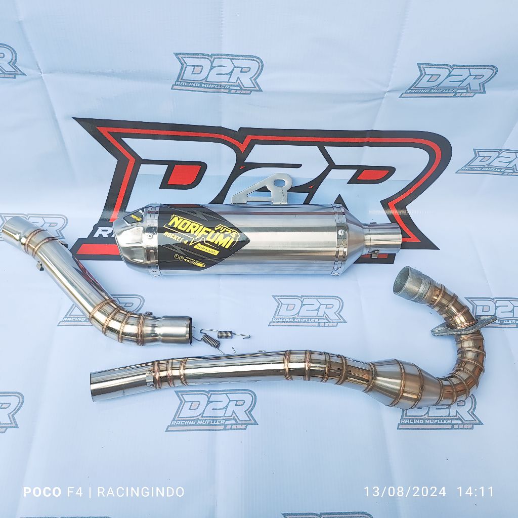 Canister 38mm Exhaust Muffler Norifumi FMF F4.1 Big Elbow Crf 150L Klx ...