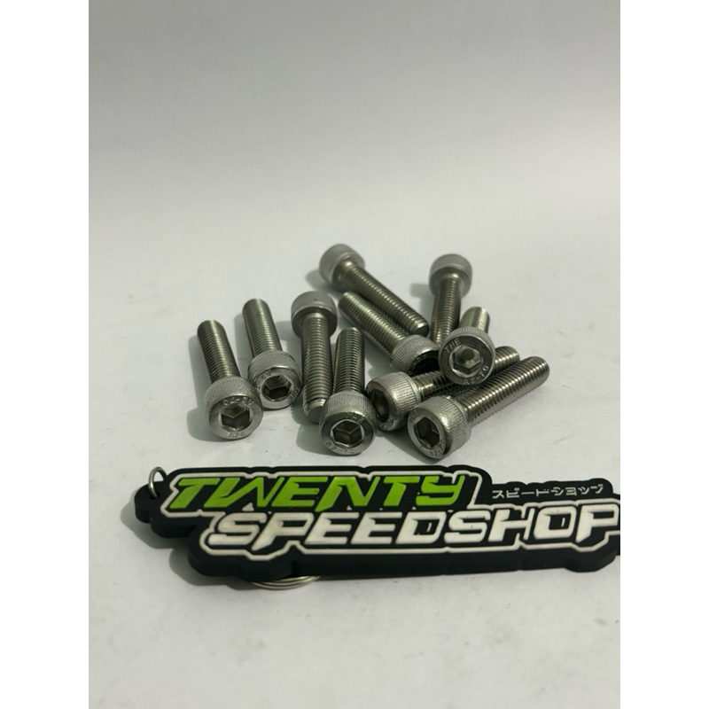 Bolt BAUD STAINLESS 304 THE A2-70 STAINLESS Steel M6 DRAT 10MM Key L5 ...
