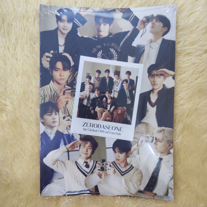 PHOTOBOOK ZEROBASEONE 1ST GLOBAL FANCLUB ZEROSE KIT (OFFICIAL) | Shopee ...