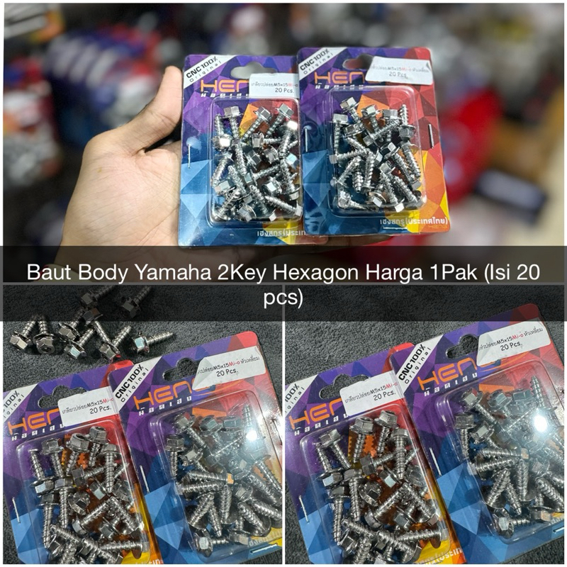 Selling Original Heng Thailand Yamaha 2-Key Hexagon Stainless Steel ...