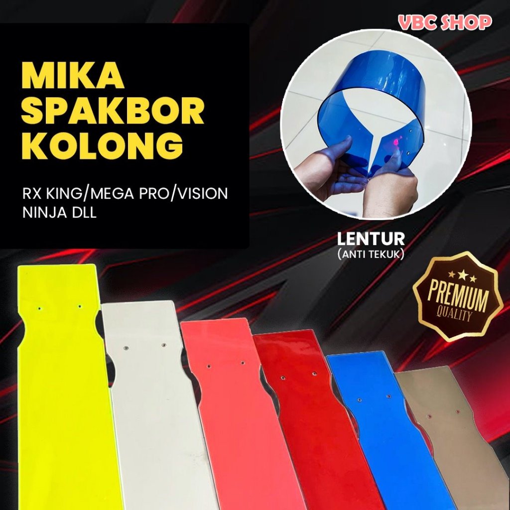 Mika Fenders Under Color Variations RX King, Mega Pro, Vixion, Ninja ...