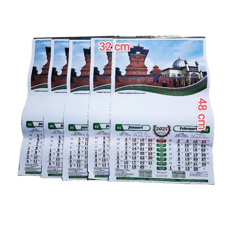 Wholesale 10pcs Calendar 2025 Complete Holy Tower Almanak Holy Tower ...