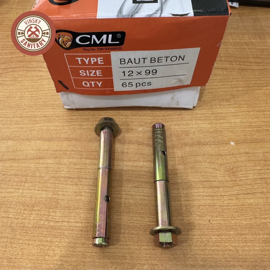 Dynabolt Bolt Camel M12 x 99 / Dinabolt Camel Concrete Wall 12 x ...