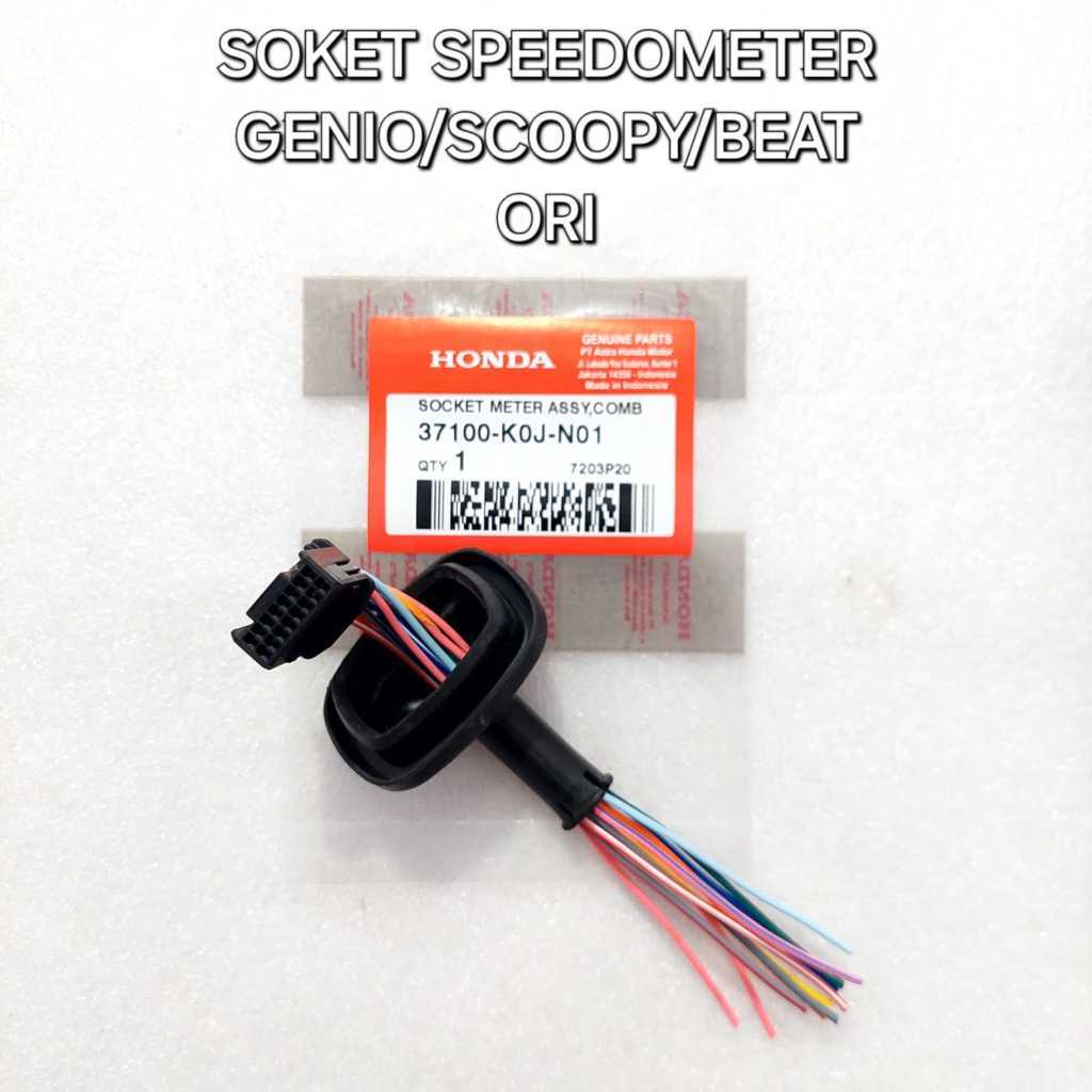 ORIGINAL GENIO SCOOPY BEAT SPEEDOMETER SOCKET 37100-K0J-N01 | Shopee ...