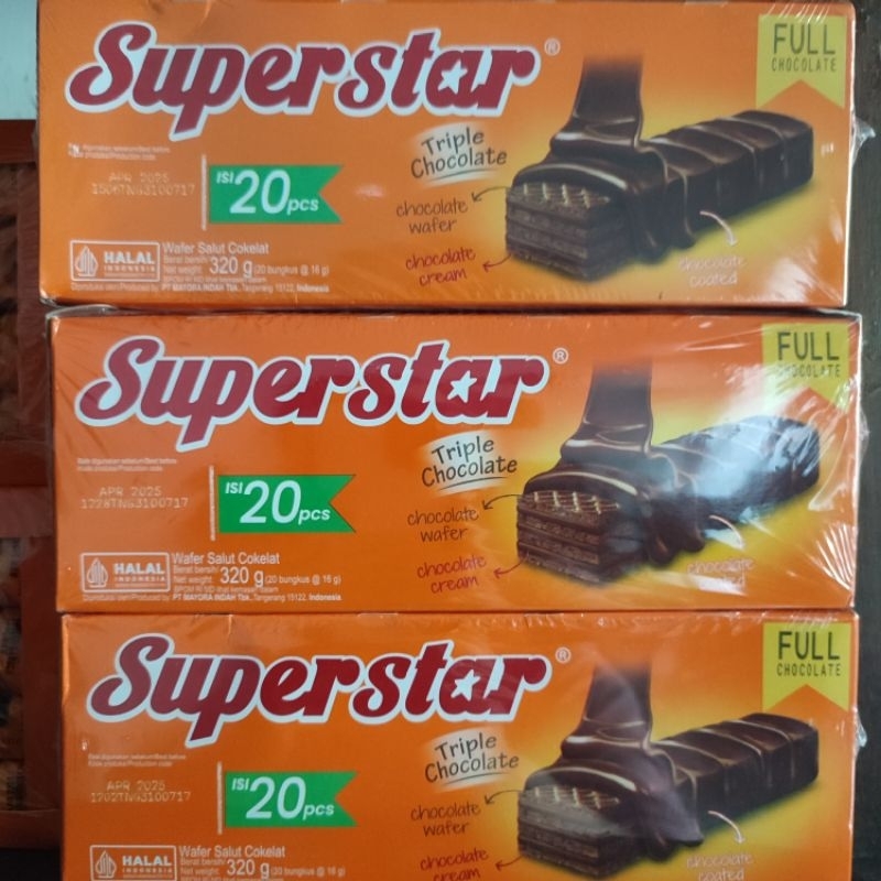 Superstar wafer stick 1 box contains 20 + 1 pcs | Shopee Philippines