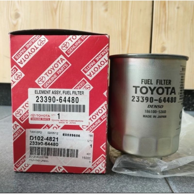 Fuel filter diesel filter Toyota forklift genuine parts original ...