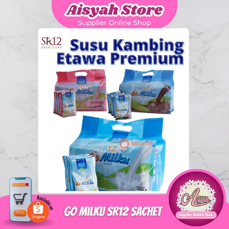 GOAT'S MILK GO MILKU SR12 SACHET | Shopee Philippines