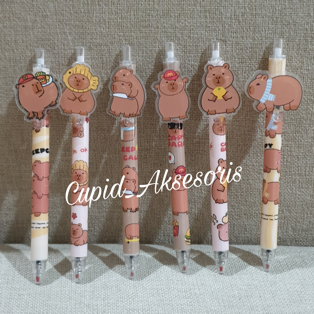 ACRYLIC CETEK PEN / PEN / BOLPEN / BALLPOINT / CAPIBARA CAPYBARA ...
