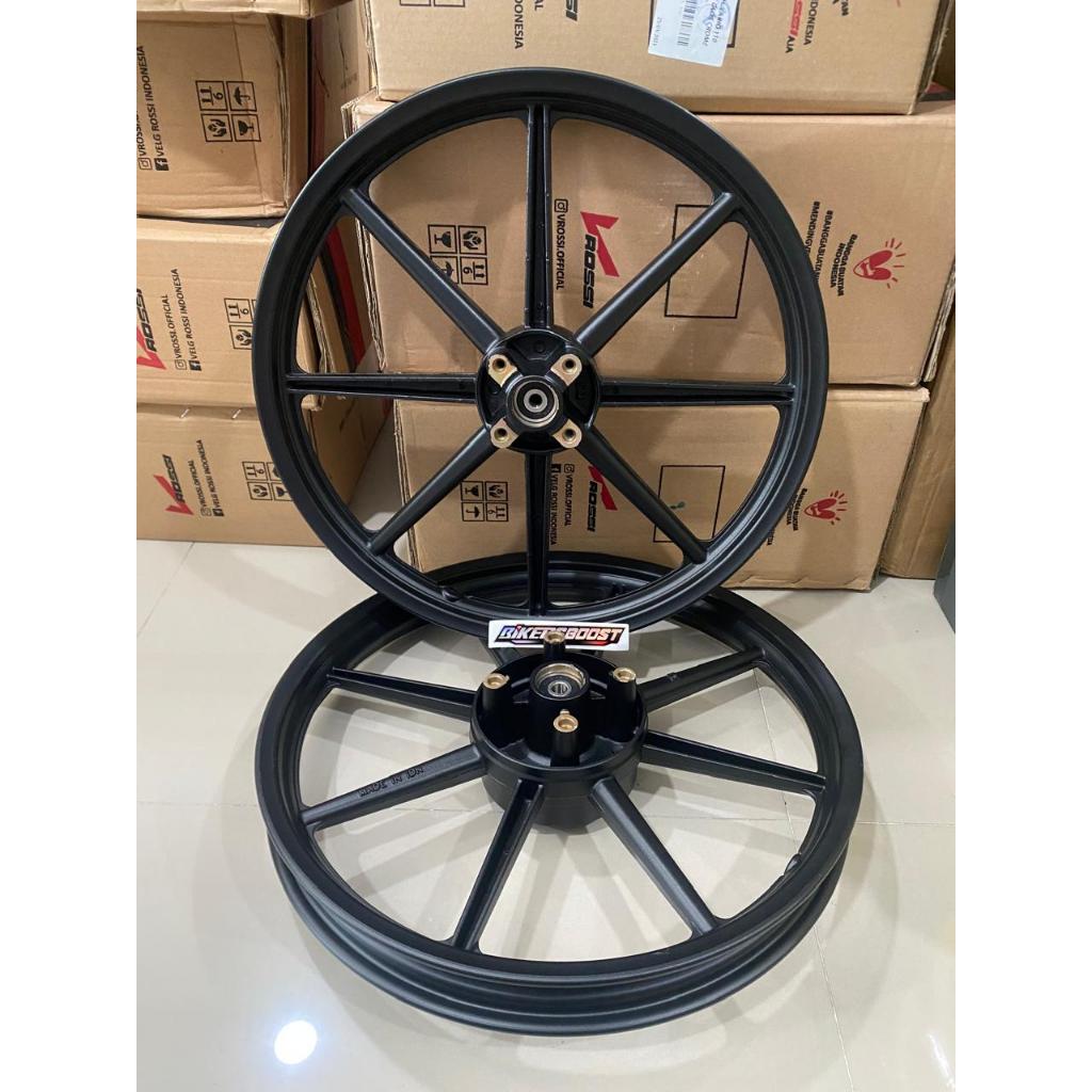 Rossi Zigen Swan jupiter MX DD New Double disc Cross 8 Black rims ...