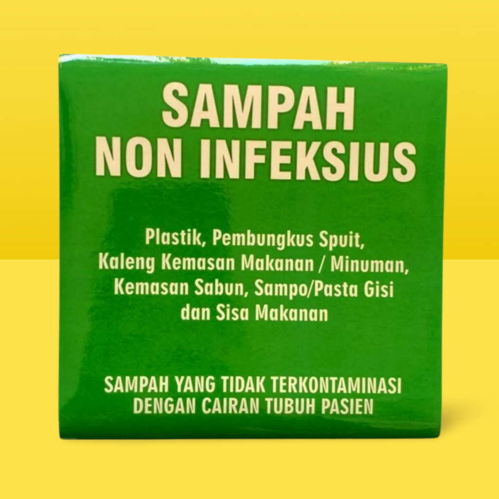 Chromo Non-Infectious Waste Stickers | Stickers for Trash Cans | Chromo ...