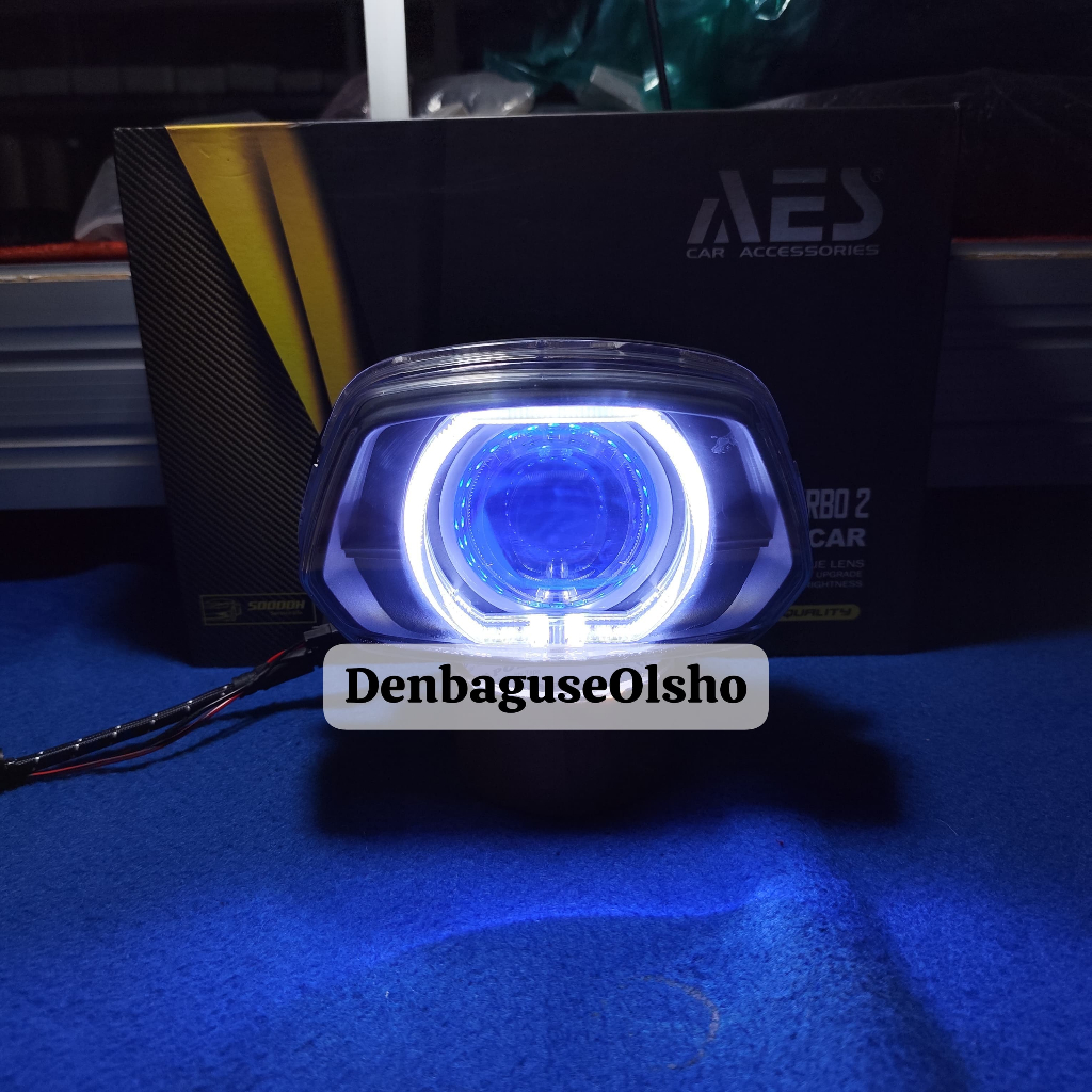 VESPA MATIC SPRINT VESMET PROJECTOR BILED AES TURBO GEN 2 55 WATT 3 ...