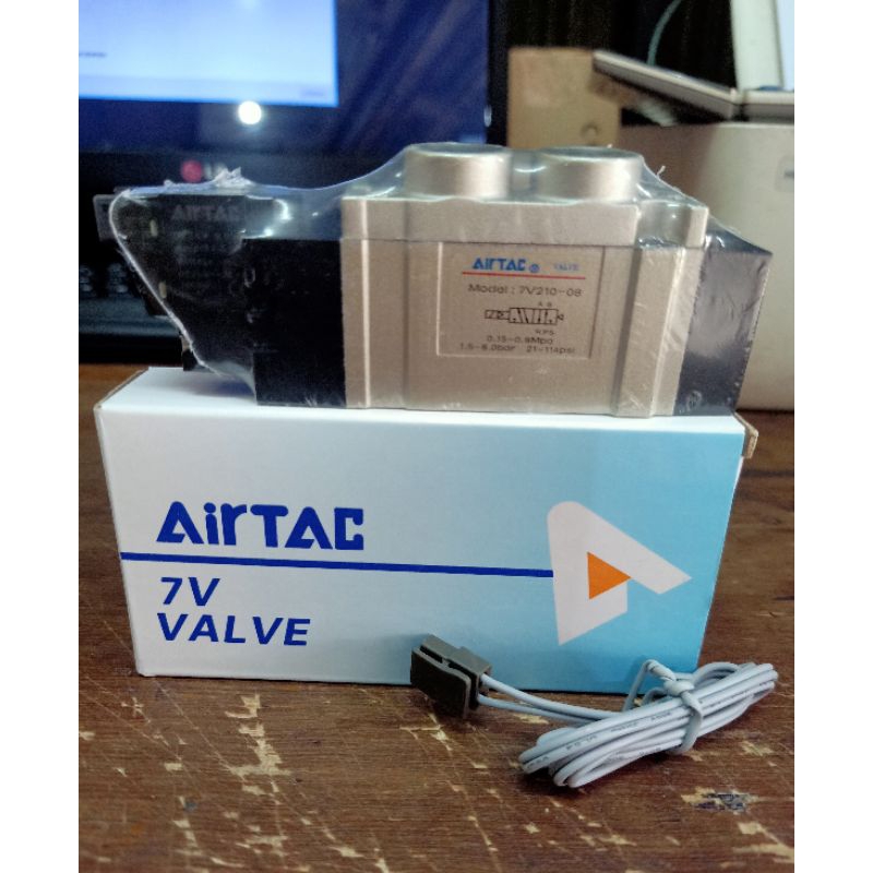Solenoid VALVE AIRTAC 7V21008B050 DC24V | Shopee Philippines