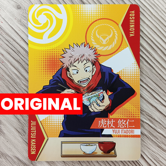 Yuji Itadori Jujutsu Kaisen Photocard Yoshinoya Original | Shopee ...