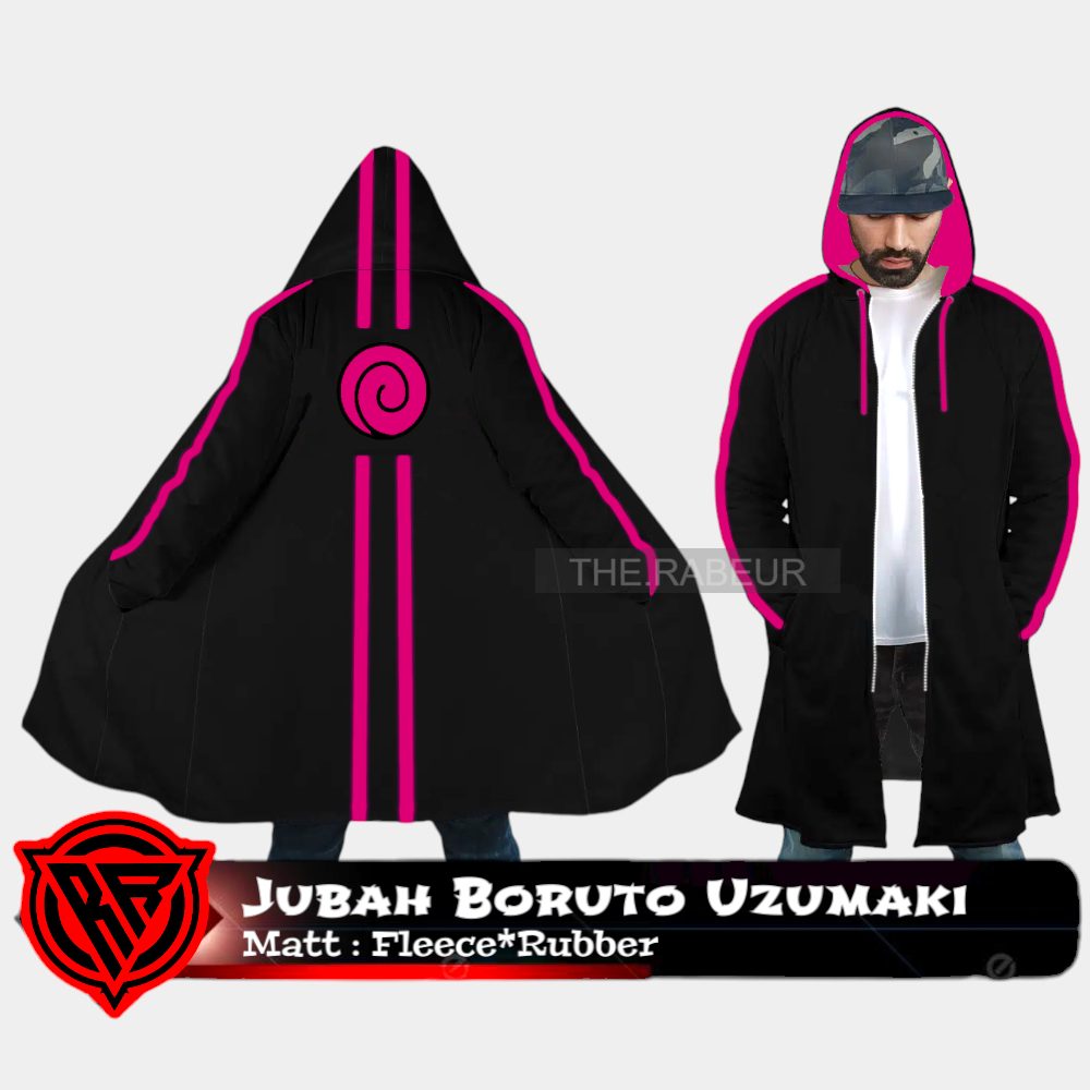 Uzumaki Boruto Cloak Anime Jacket | Shopee Philippines
