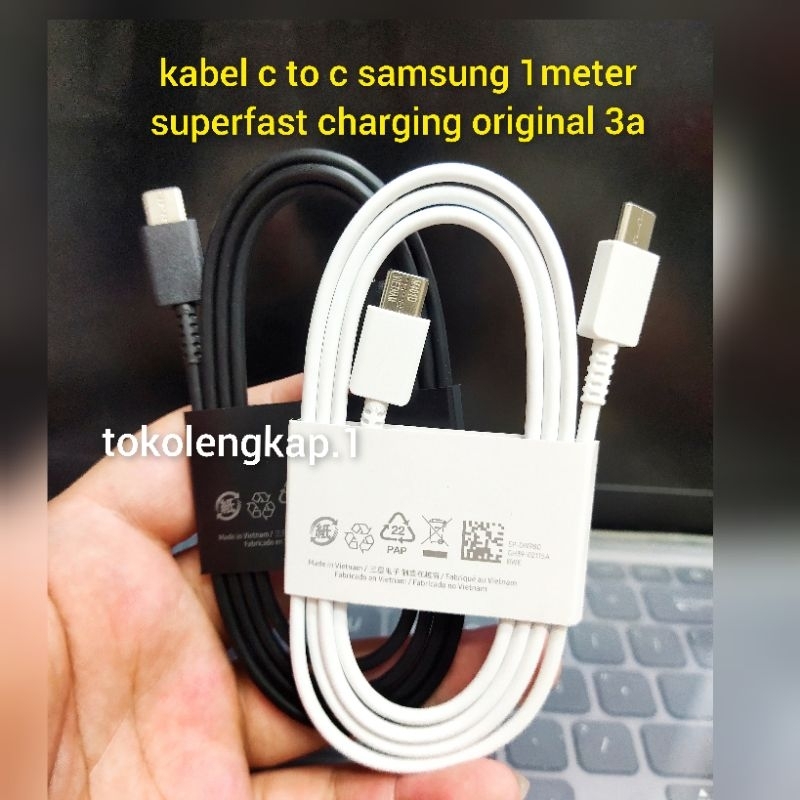 Data Cable Original Samsung type c to type c superfast charging ...