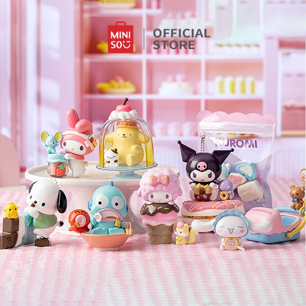Miniso TOY - Miniso x Sanrio Blind Box Sanrio Characters Food Fun ...