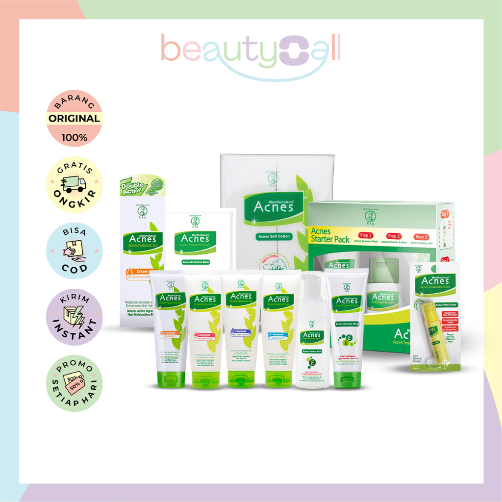 ACNES Acne Series - UV Tint/Sealing Jell/Cotton/Spot/Point Clear/Oil ...
