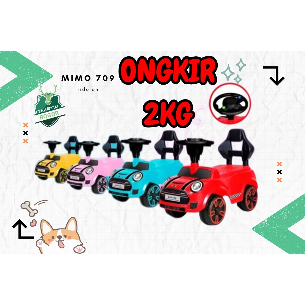 Tolocar Riding Toy Car Mini Cooper Sitting Car Tolocar MIMO 709 Play ...