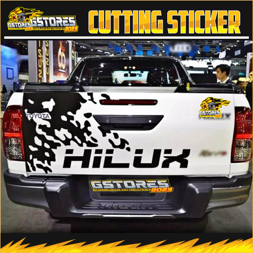 Hilux stripe hilux Sticker hilux cuttinh hilux striping Sticker hilux ...