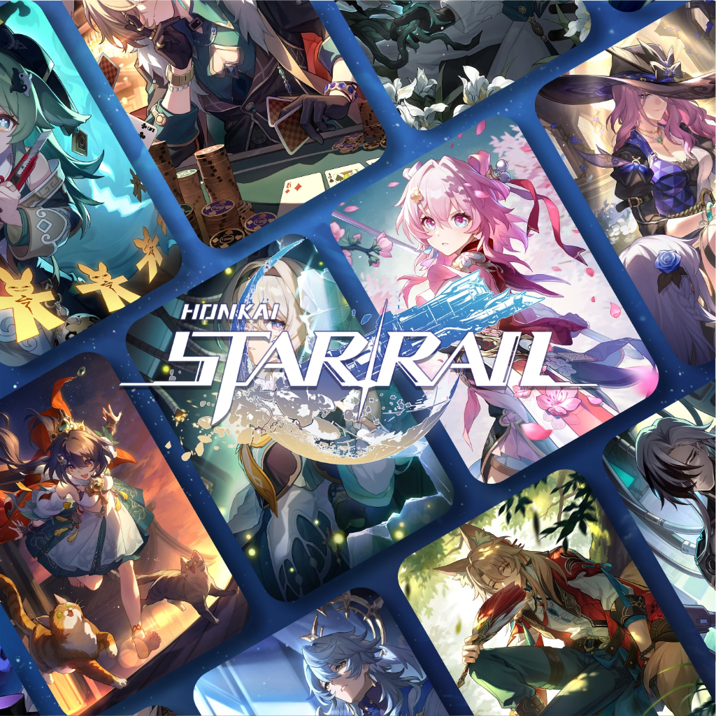 Honkai Star Rail Anime Game Photocard Collection Set - PC | Shopee ...